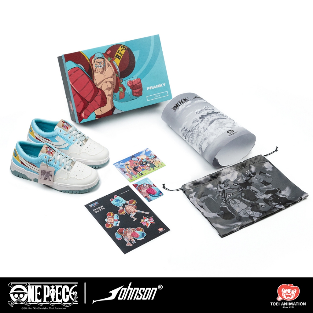 Jual SEPATU SNEAKERS JOHNSON X ONE PIECE - FRANKY | Shopee Indonesia