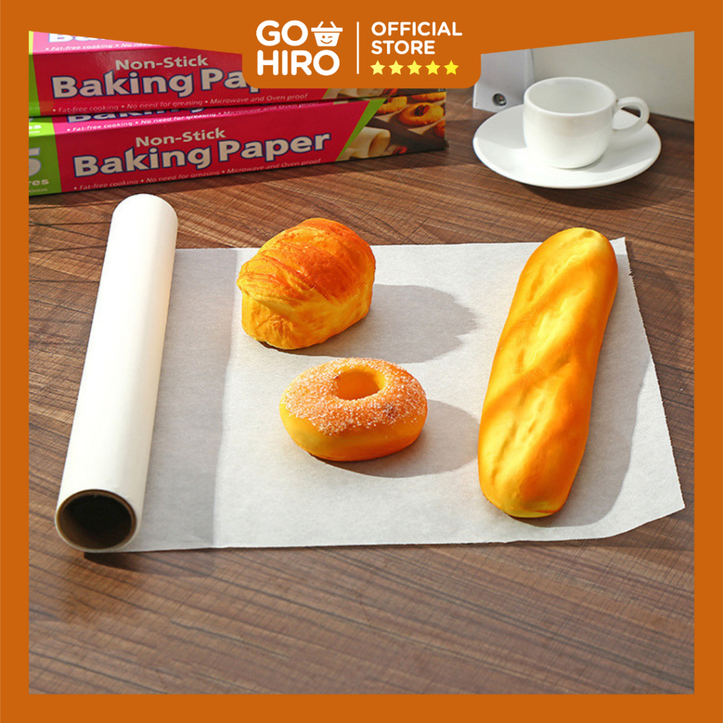 Jual Kertas Baking Roti Non-Stick Baking Paper/ Kertas roti Kue Alas ...
