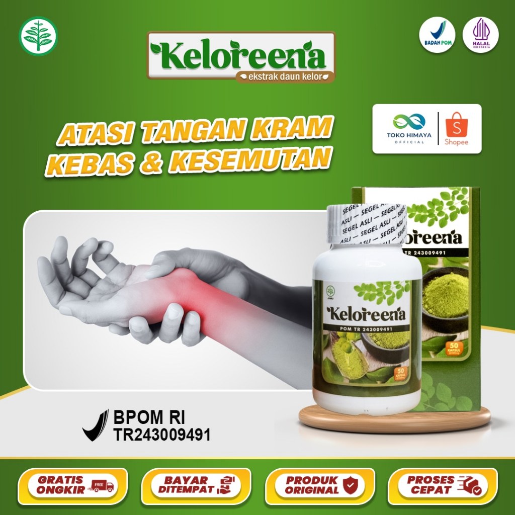 Jual Obat CTS / Carpal Tunnel Syndrome , Tangan Kebas, Kesemutan, Kram ...
