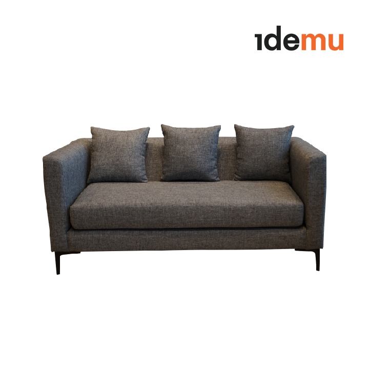 Jual DISPLAY SALE - IDEMU Tyra Sofa 2 Seater Titanium Furniture ...