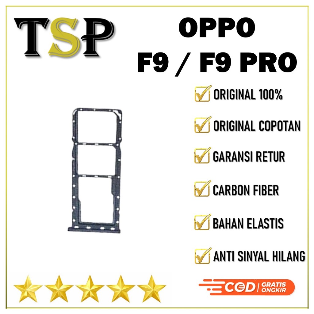 Jual 【Original 100%】SIMTRAY SIM CARD SIM LOCK DUDUKAN KARTU SIM OPPO F9 ...