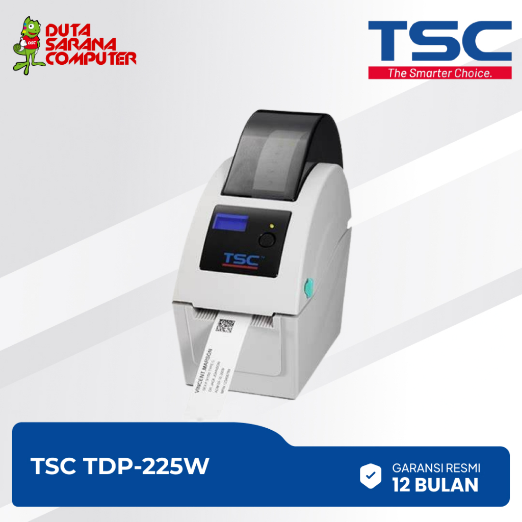 Jual TSC TDP-225W Printer Barcode Wristband Thermal Continous TDP 225 ...