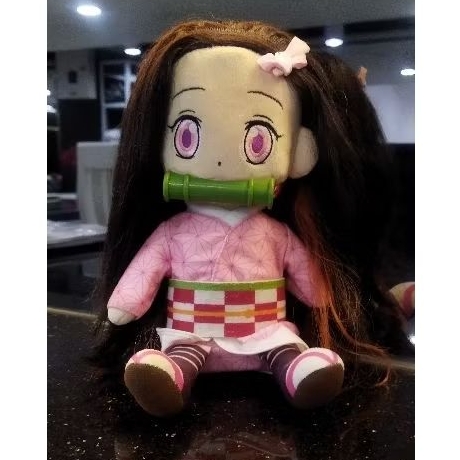 Jual Nezuko Doll Kimetsu No Yaiba Talking Plush | Shopee Indonesia