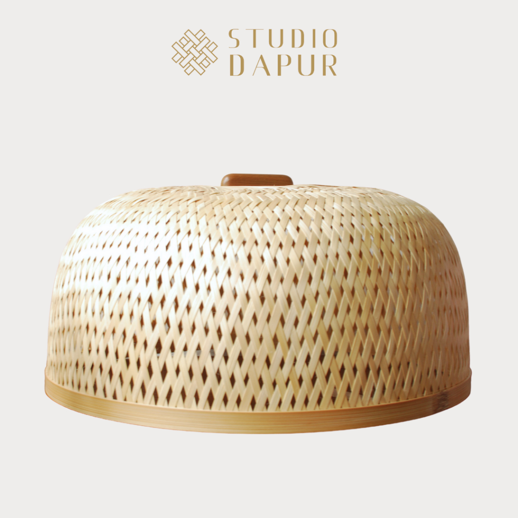 Jual Studio Dapur Tudung Saji Anyaman Bambu Bamboo Boana Food Cover ...
