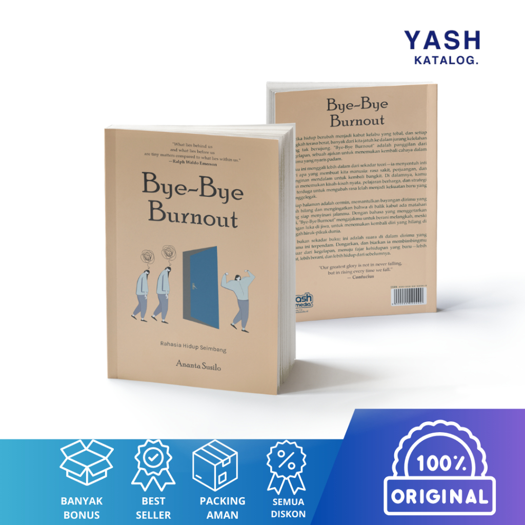 Jual Buku Bye Bye Burn Out - Yash Media | Shopee Indonesia