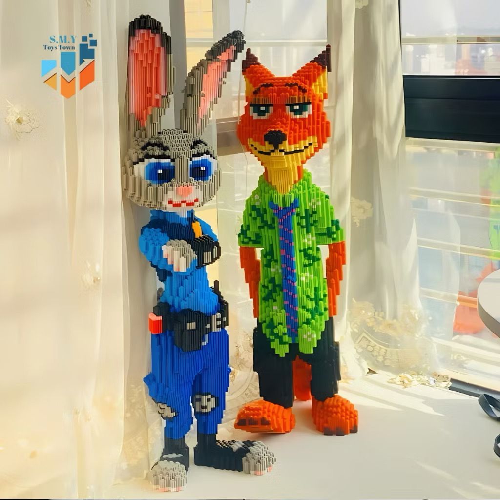 Jual TSC Nano Block Zootopia Nick Wilde - Bricks Education Nano Block ...