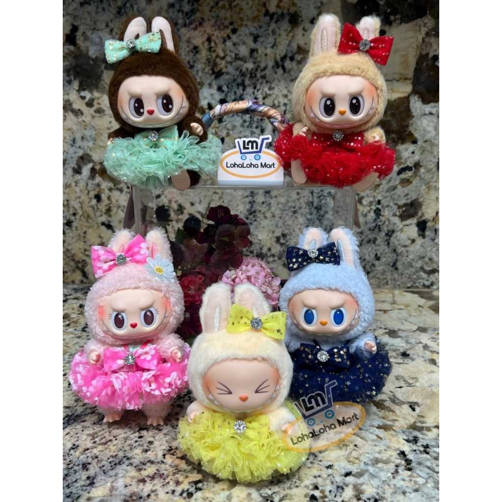 Jual Labubu Dress Pita V1 dan V2 | Shopee Indonesia