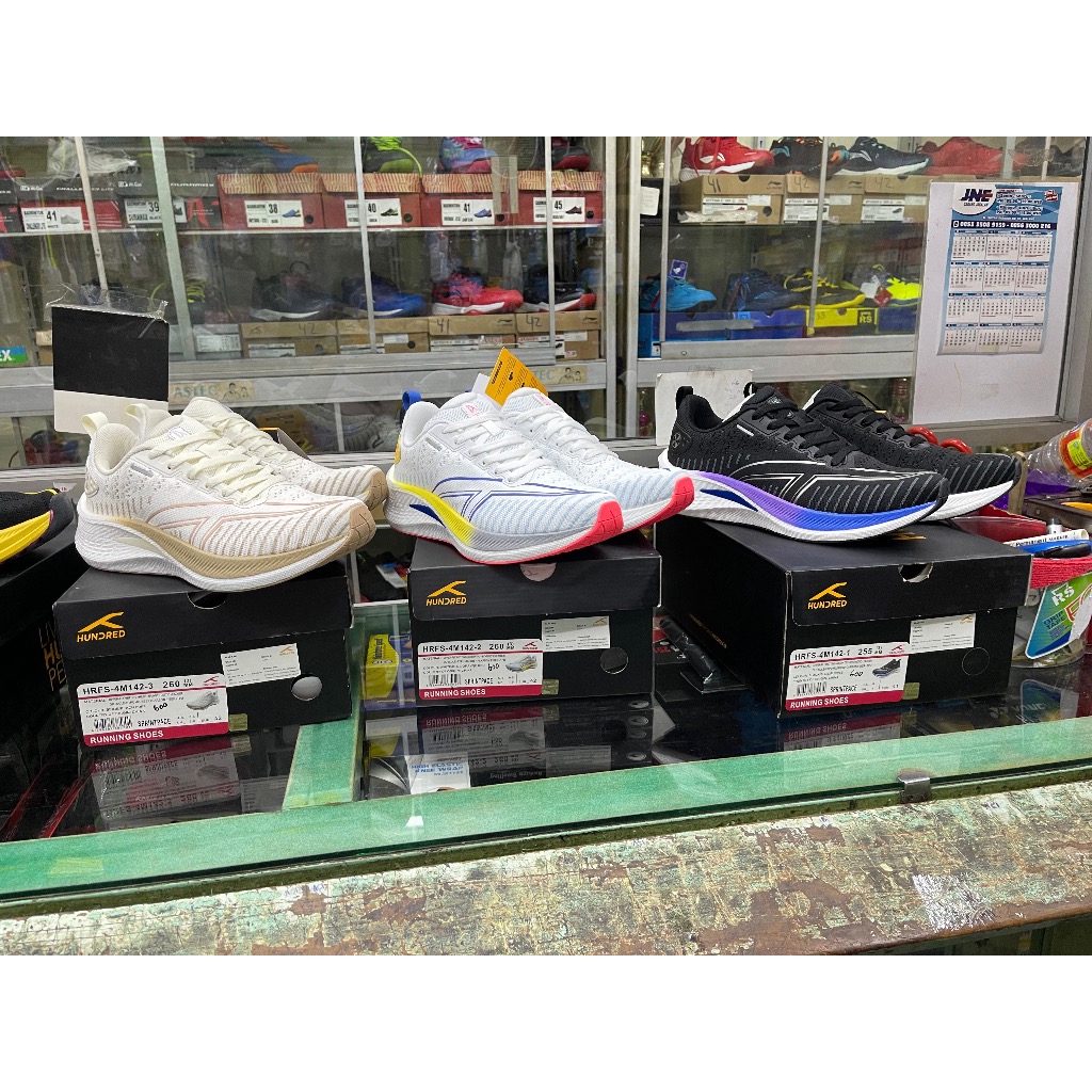 Jual Sepatu Lari / Running Shoes HUNDRED SPRINTPACE Original | Shopee ...