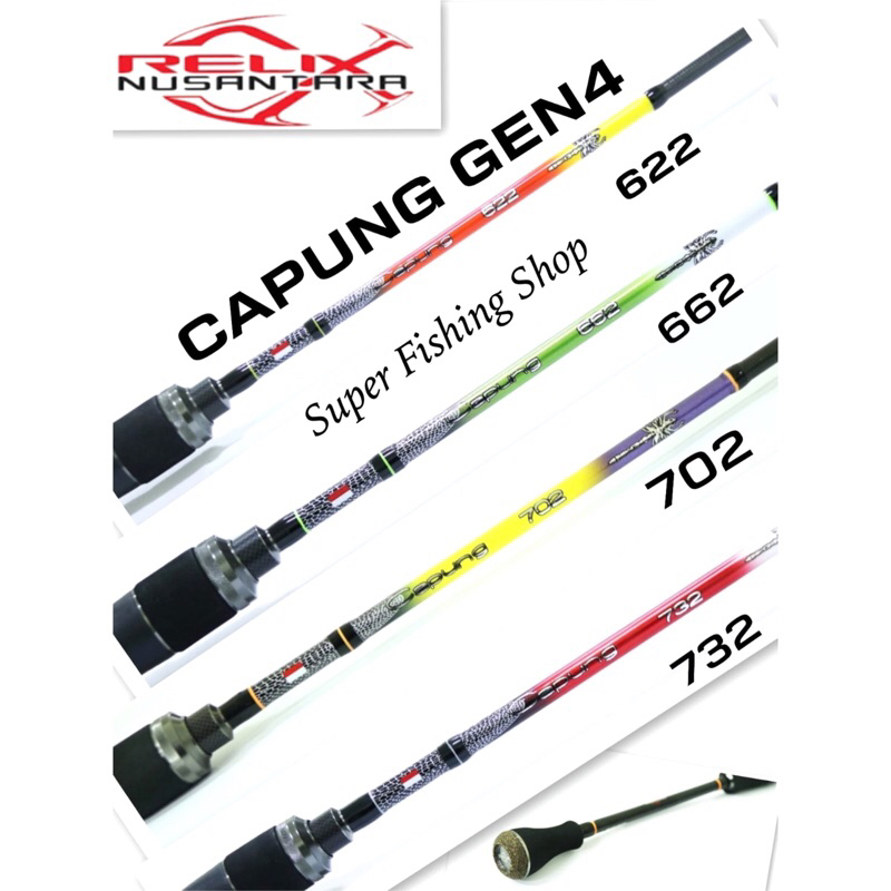 Jual Joran Relix Nusantara Capung Gen 4 622 662 702 732 762 Free ...