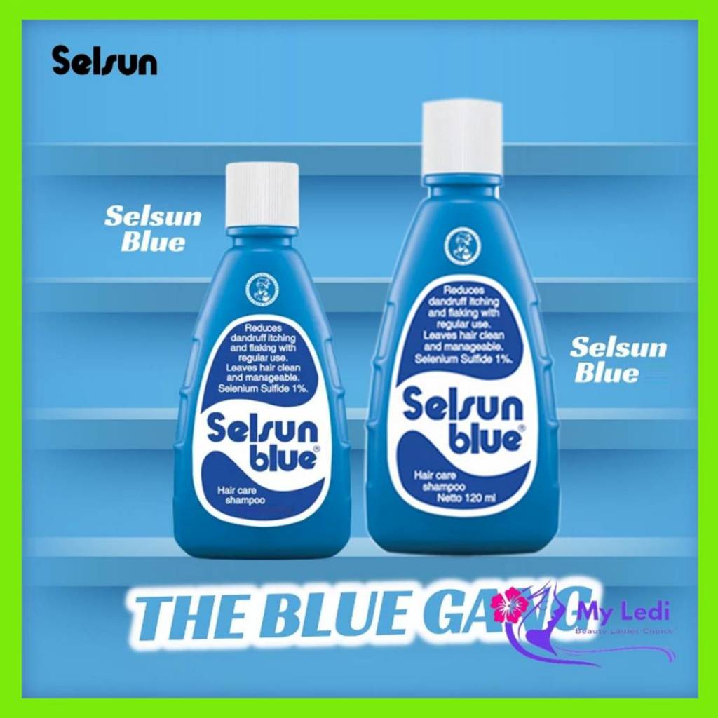 Jual Selsun Blue Shampoo Series | 60ml | 120ml | Sampo Anti Ketombe | Selenium Sulfide Hair Care ...