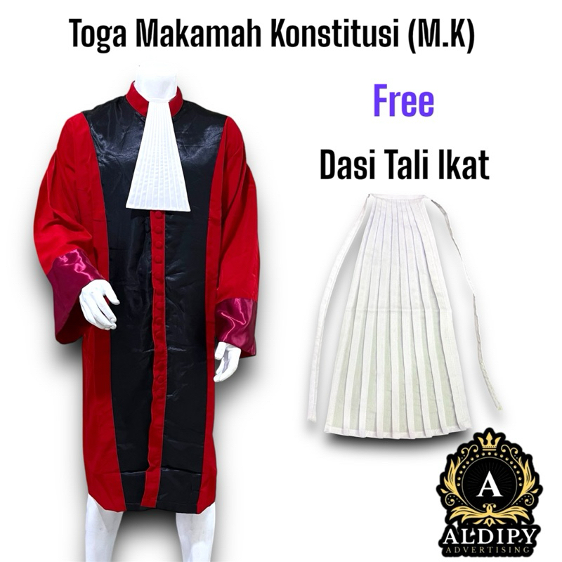 Jual Toga MK Baju Toga Hakim Mahkamah Konstitusi Toga Hakim MK Kerah Sanghai Ready Stok | Shopee ...