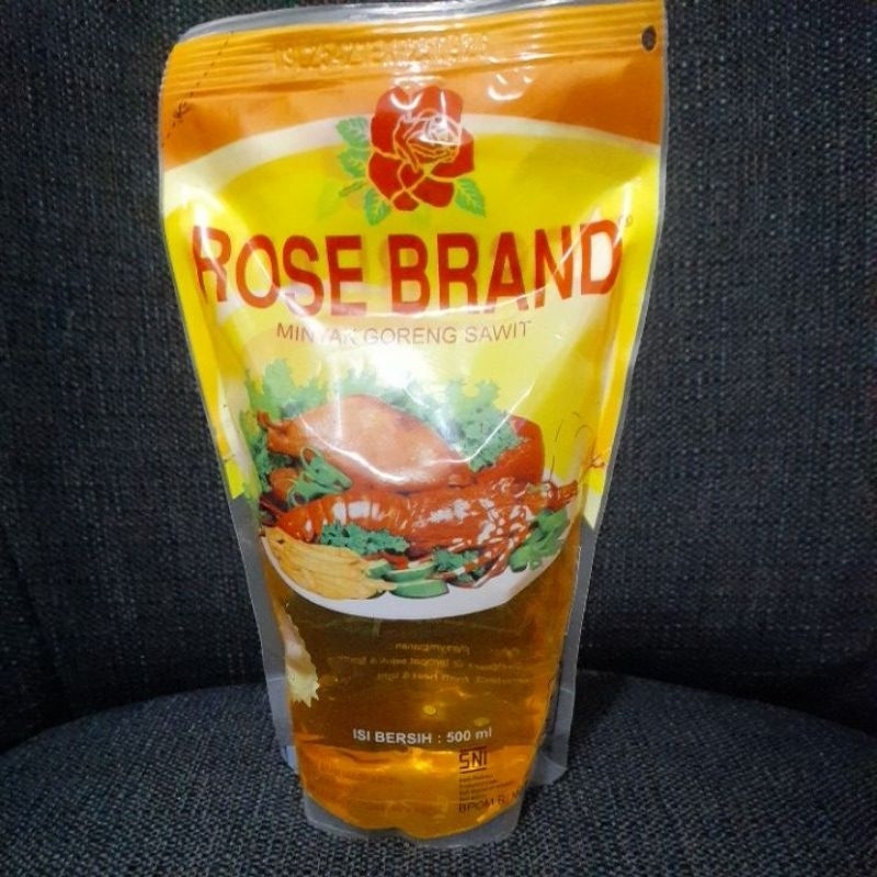 Jual Minyak Goreng Rose Brand kemasan 500 ml (setengah liter) | Shopee ...