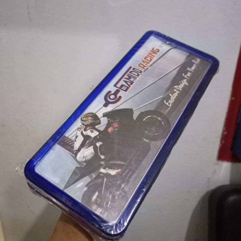 Jual bingkai plat nomor motor variasi universal semua jenis motor harga ...