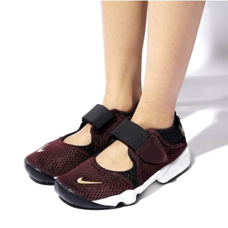 Jual Nike Rift Shoes - Burgundy Crush [322359-601] (GS) | Shopee Indonesia