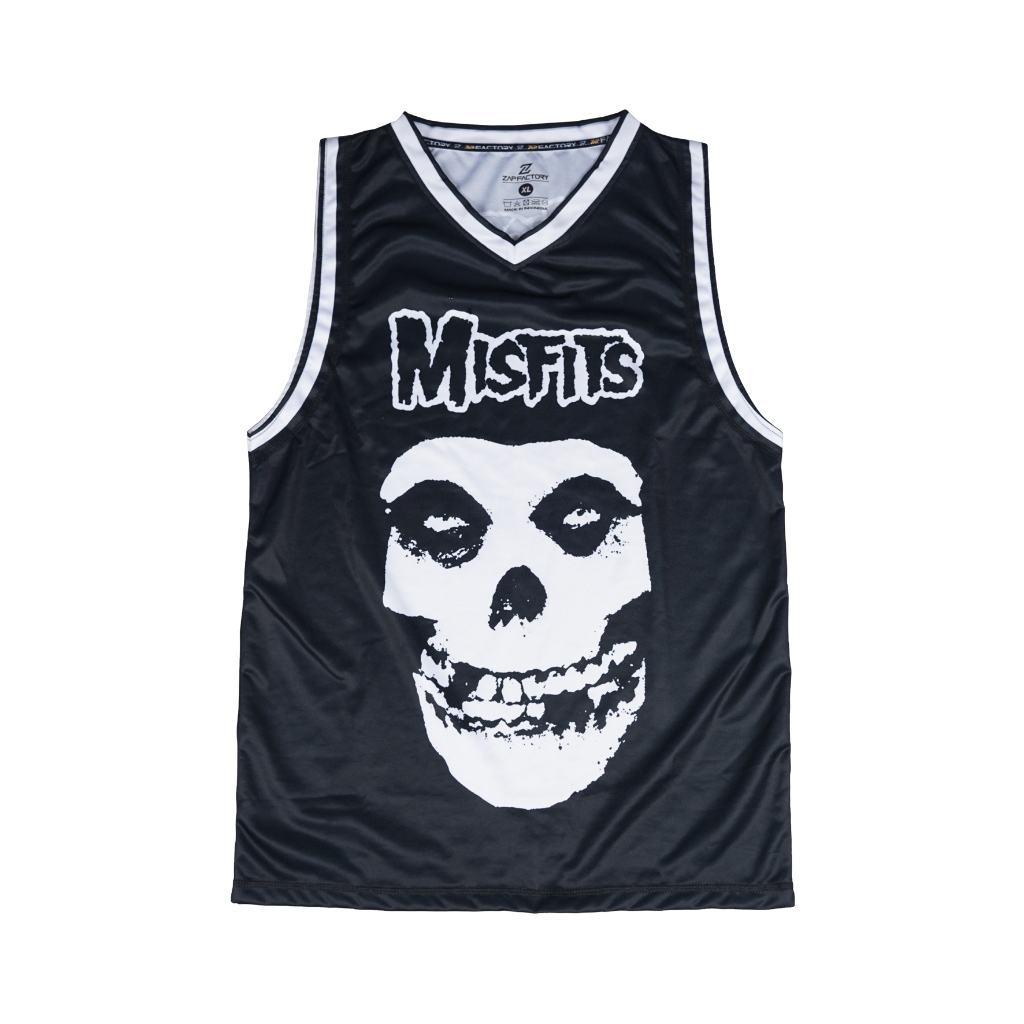 Jual JERSEY BASKET JERSEY OLAHRAGA MOTIF BAND MISFITS | Shopee Indonesia