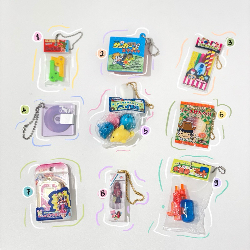 Jual Ayakasakii Japanese Trinkets Gacha Various Keychain Gotochi ...