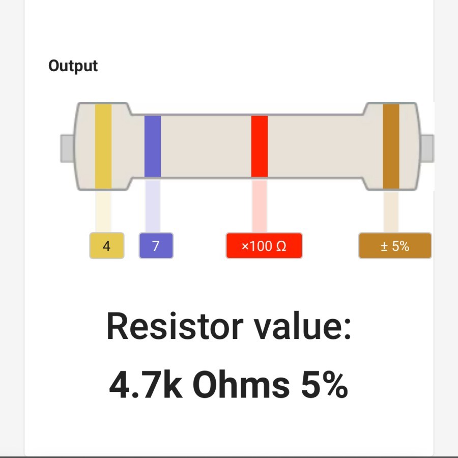 Jual RESISTOR 1/4 WATT 1/4 0.25 0,25W 5% 5 PERSEN 4700 4K7 4.7 KILO OHM ...