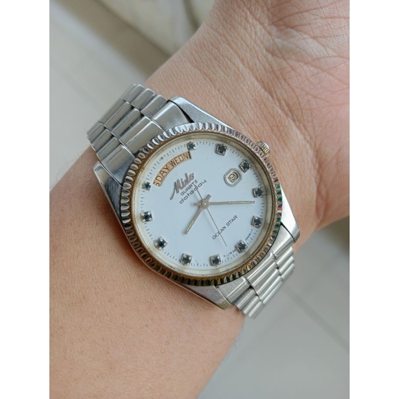 Jual jam mido president quartz original | Shopee Indonesia