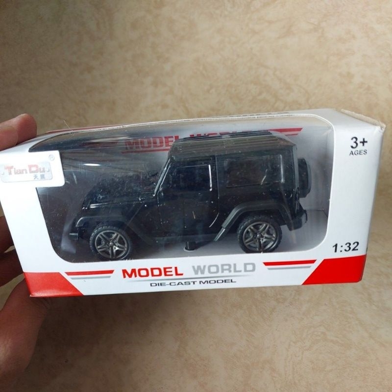 Jual MINIATUR MOBIL DIE CAST 1:32 JEEP JIMMY HITAM DIE CAST BESI BUKA ...