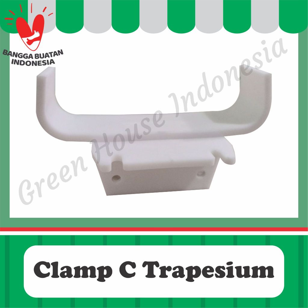 Jual Clamp C Gully Trapesium - Green House Indonesia | Shopee Indonesia