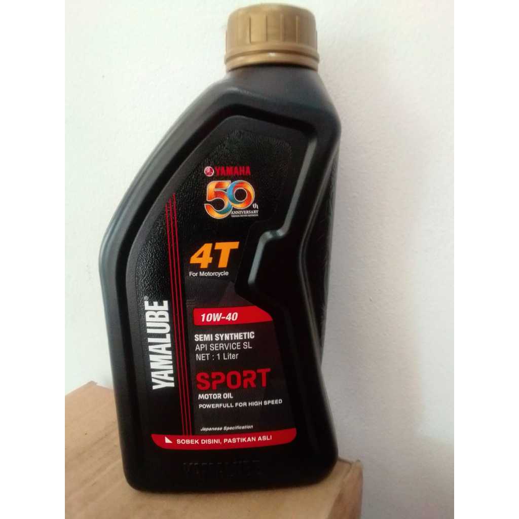 Jual Yamaha Sport Motor Oil Semisynthetic API Service SL 1L /Oli ...