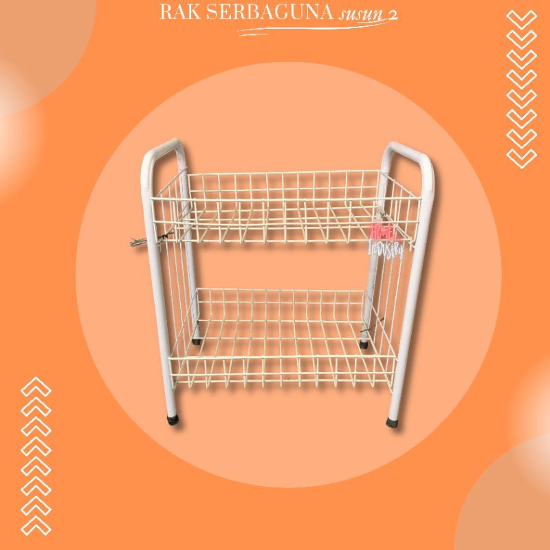 Jual rak serbaguna susun 2/rack/ rak toko/rak keranjang mini/rak ...