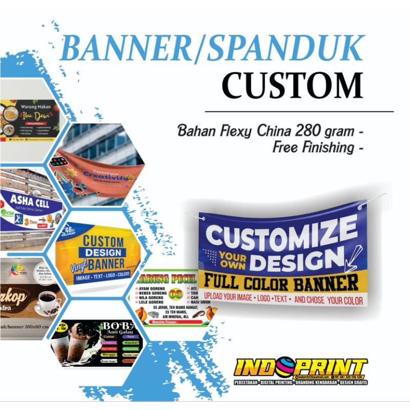 Jual Cetak Banner | Spanduk | Custom | Shopee Indonesia