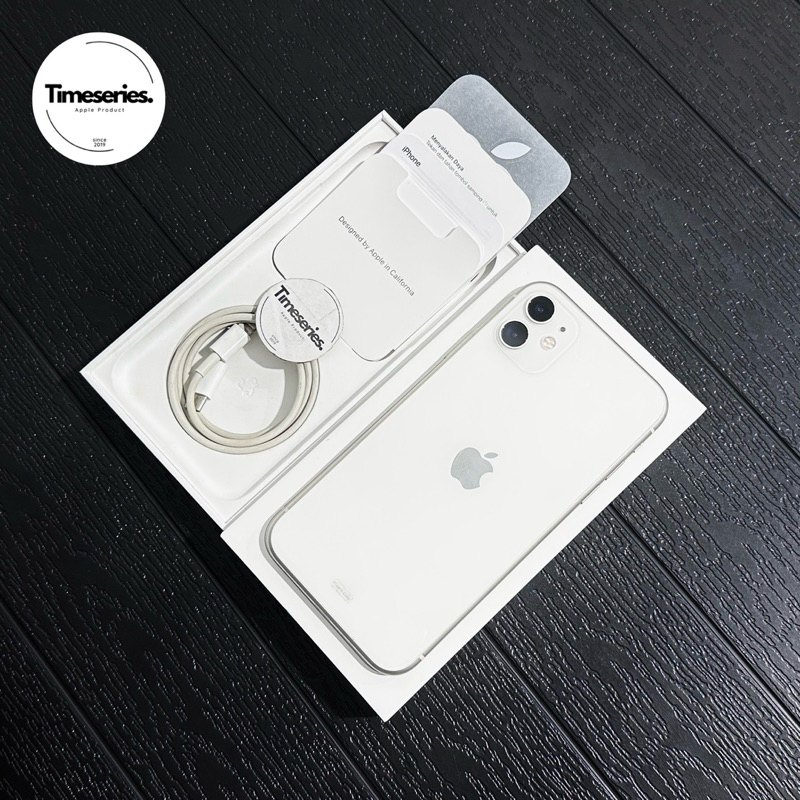 Jual iPhone 11 64gb Putih Garasi Resmi ON 2025 Fullset Original Digimap ...