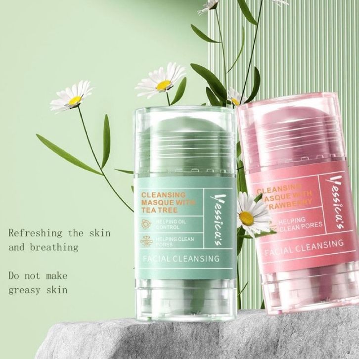 Jual YESSICA’S Clay Stick Mask 50gr || Yessica Masker Stick Tea Tree ...
