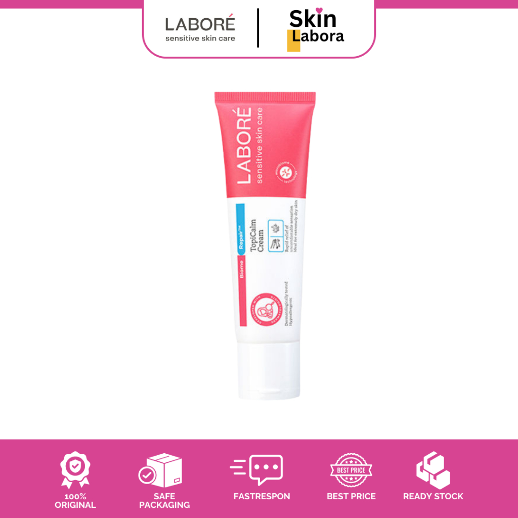 Jual LABORE - Sensitive Skin Care Biome Repair Topi Calm Cream | Shopee ...