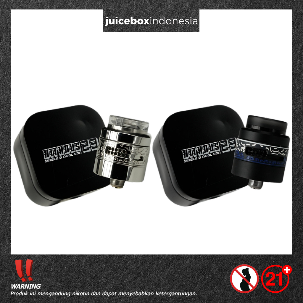 Jual Nitrous 23 RDA Authentic by Damn Vape x Koko Sarang | Shopee Indonesia