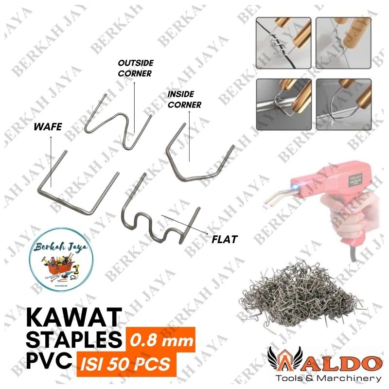 Jual KAWAT STAPLES PVC / Alat isi Solder Staplwer PVC ALDO / Reffil ...