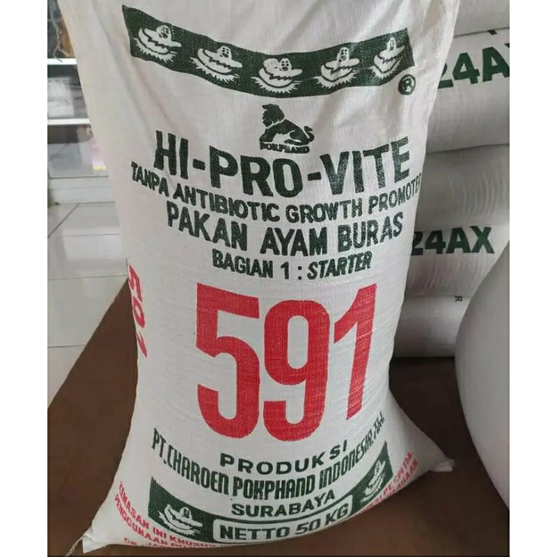 Jual PAKAN AYAM 591 5KG PUR AYAM HI PRO VITE 591 | Shopee Indonesia