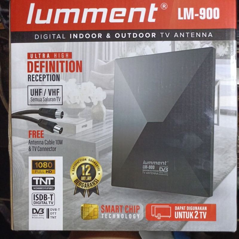 Jual Antena tv digital indoor Lumment LM 900 outdoor indoor original ...