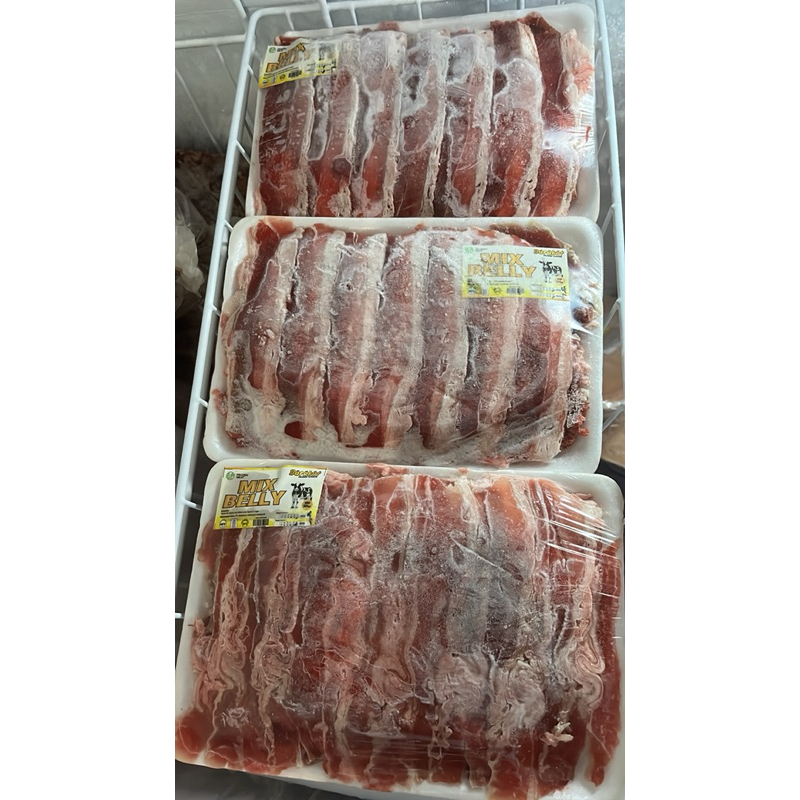 Jual Daging mix belly 500gr untuk Bbq an el beryl frozen banjarmasin ...