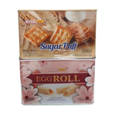 Jual BISKITOP SUGAR PUFF/BISKITOP EGG ROLL /CENTRALTRENGGALEK | Shopee ...