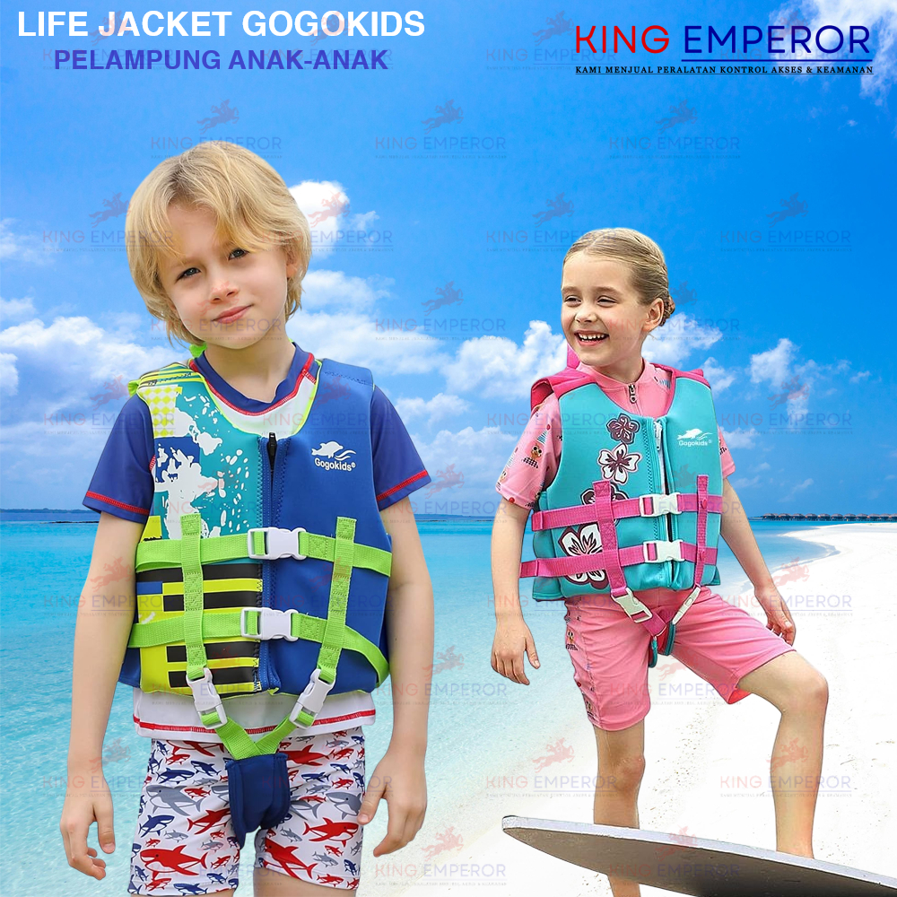 Jual Life jacket Kids Swim Vest Gogokids / Pelampung Rompi Renang Anak ...
