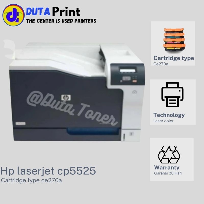 Jual Printer HP Laserjet Cp5525dn a3 color | Shopee Indonesia