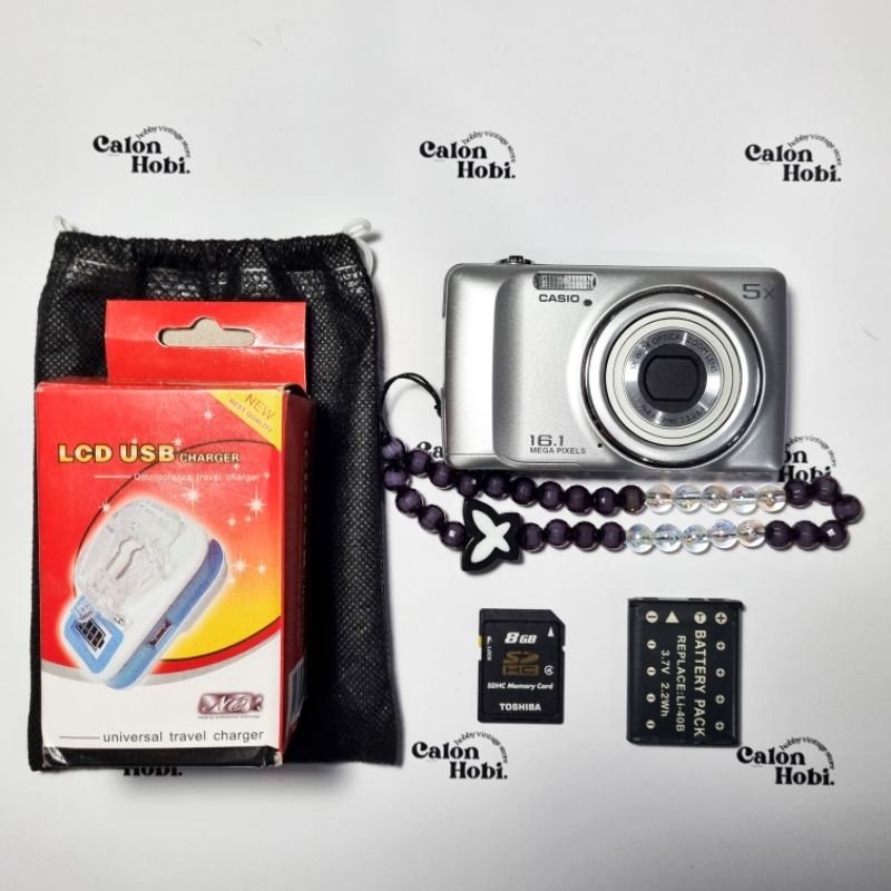 Jual Kamera Digital Digicam Casio QV-R300 (16.1mp) | Shopee Indonesia