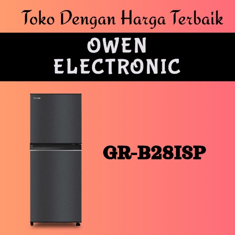 Jual TOSHIBA KULKAS 2 PINTU KECIL SMALL 2 DOOR REFRIGERATOR GR-B28ISP | Shopee Indonesia