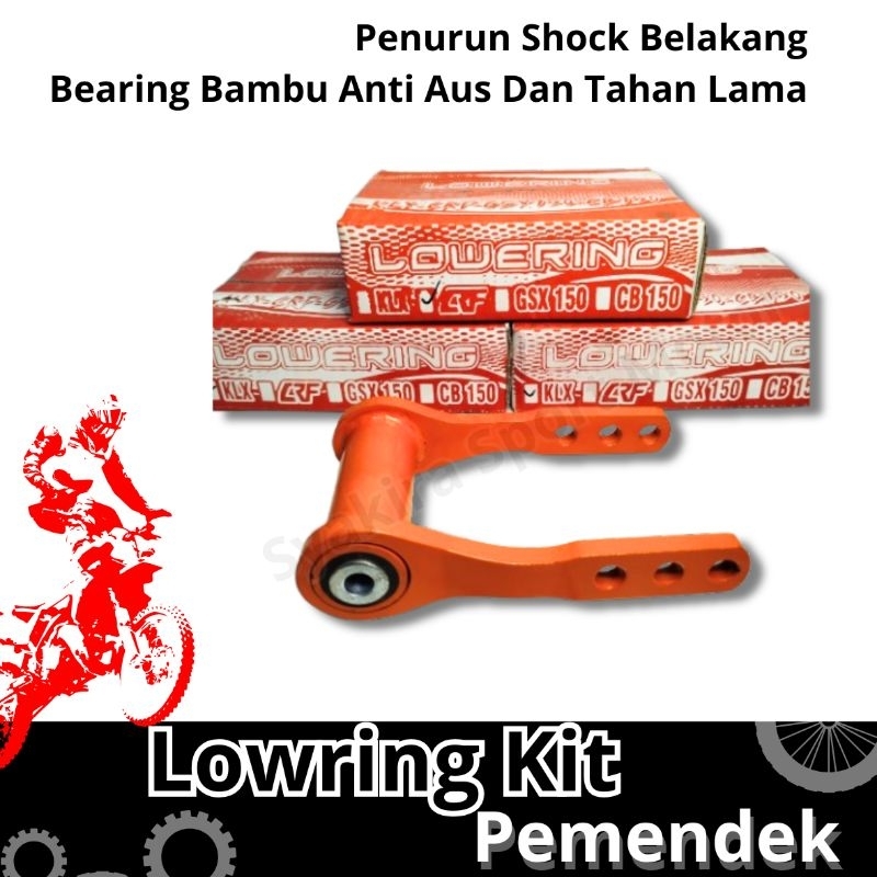 Jual Lowring Kit KLX 150 Lowering D'Tracker Pemendek Lowering CRF CB ...