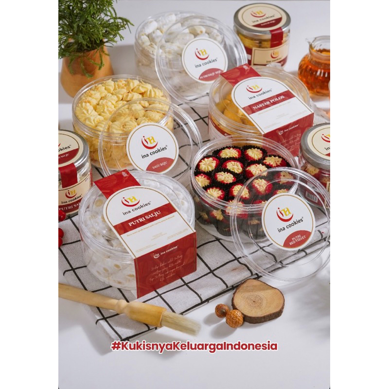 Jual Kue Kering Lebaran Idul Fitri Hampers (PROMO) INA COOKIES Reguler ...