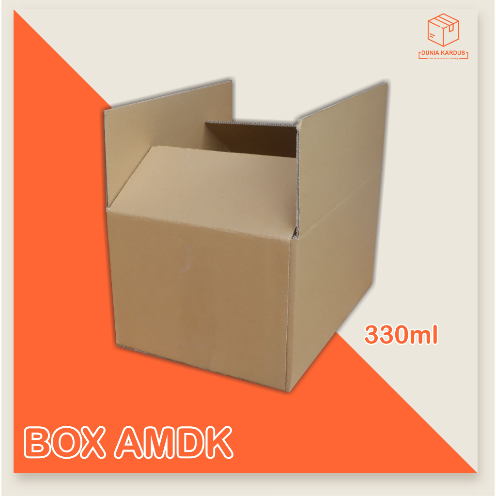 Jual BOX AMDK (330ML) 34x23x18 cm / box sembako / box air mineral/box ...