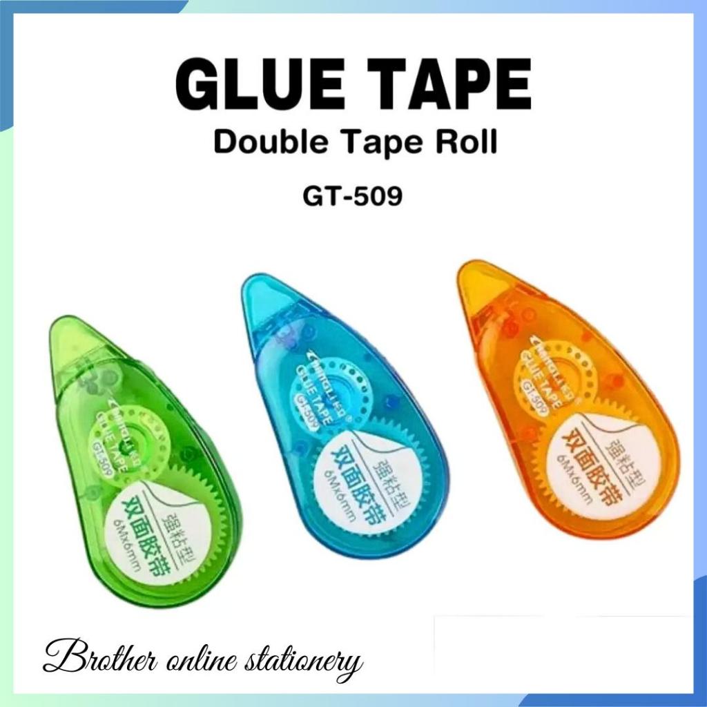 Jual BOS Lem Kering Roll GT-509/Lem Kertas/Double Tape/Art/Perekat ...