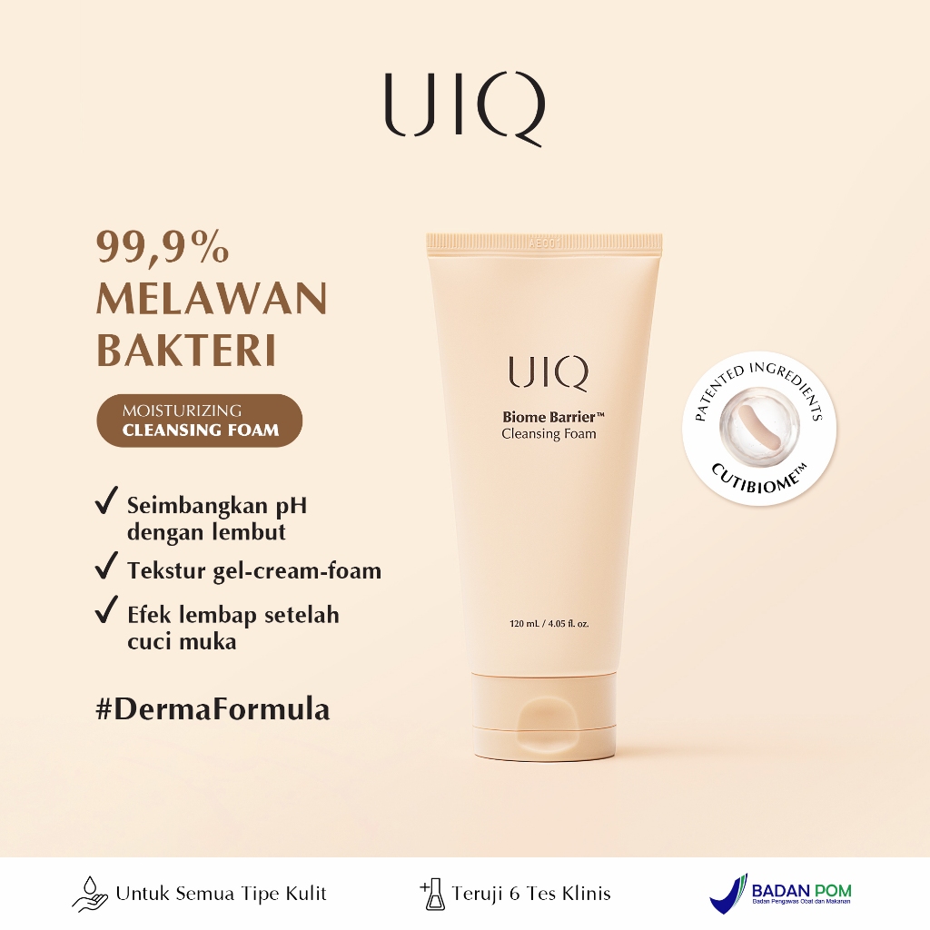 Jual UIQ Biome Barrier™ Cleansing Foam, Size - 10ml | Shopee Indonesia