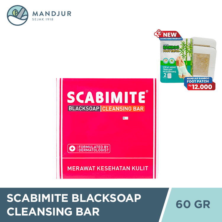 Jual Scabimite Blacksoap 60 Gram - Sabun Perawatan Kulit Gatal | Shopee ...