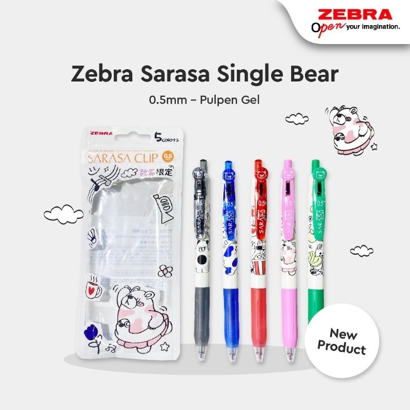 Jual Asaba Bandung- Zebra Pen/Pulpen/Bulpen Gel Alat Tulis Sarasa ...