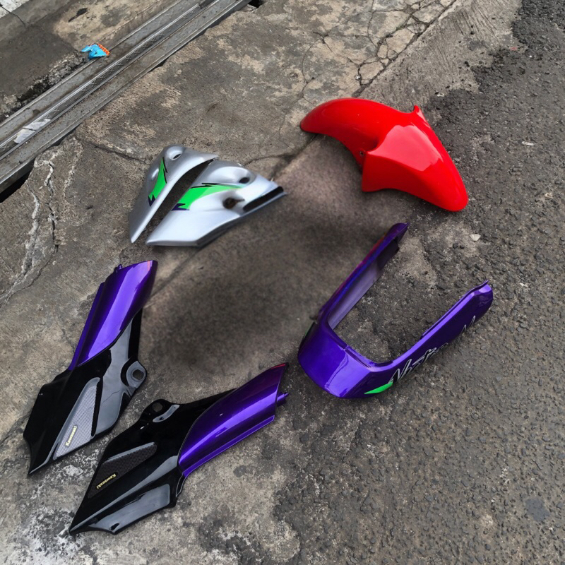 Jual BODYSET NINJA R SS KONSEP VICTOR ORIGINAL SECOND REPAINT KOMPRESOR | Shopee Indonesia