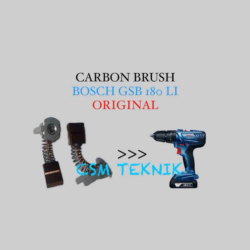 Jual CARBON BRUSH MESIN BOR BATERAI BOSCH GSB 180 LI ARANG BOR BATERAI ...