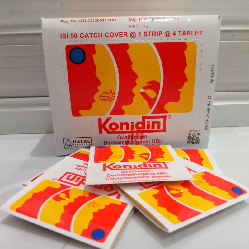 Jual Konidin 1 Strip - obat batuk | Shopee Indonesia